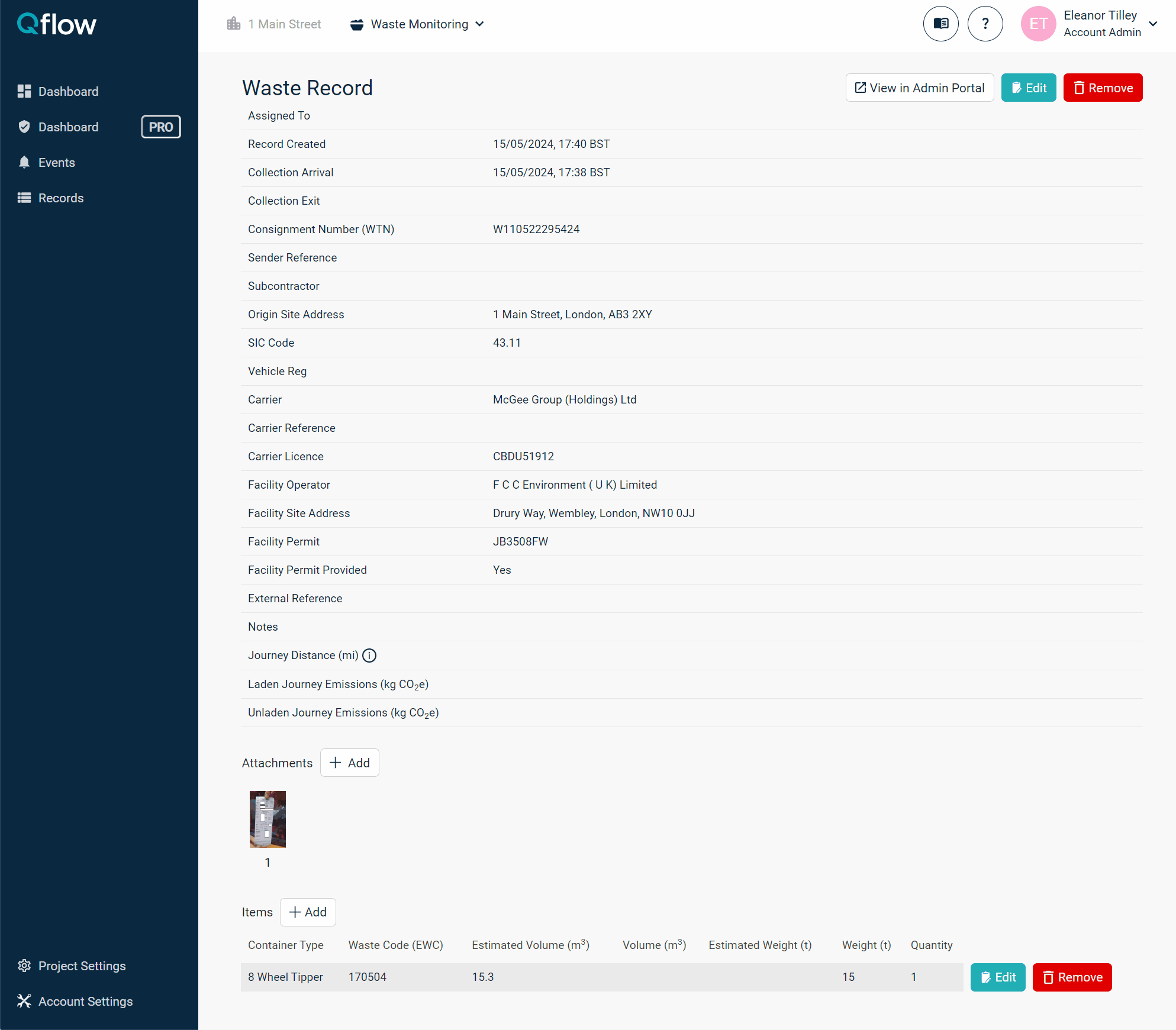 How to edit a Record – Qflow Support