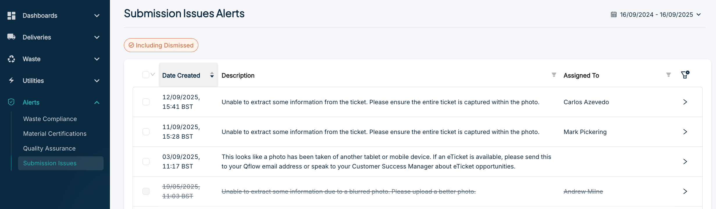 What types of Alerts are there? – Qflow Support